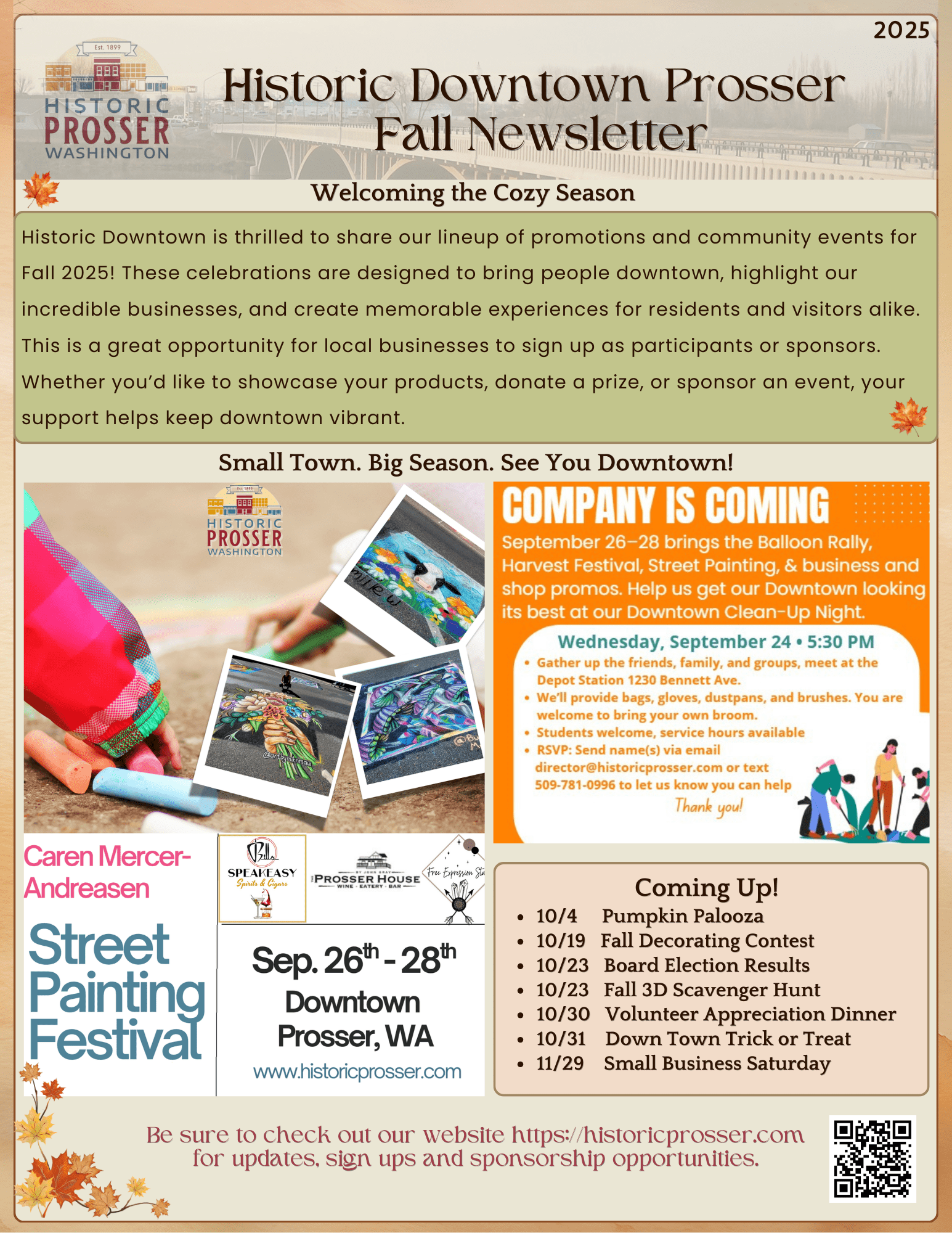 Visit Historic Downtown Prosser | Washington State Main Street Community